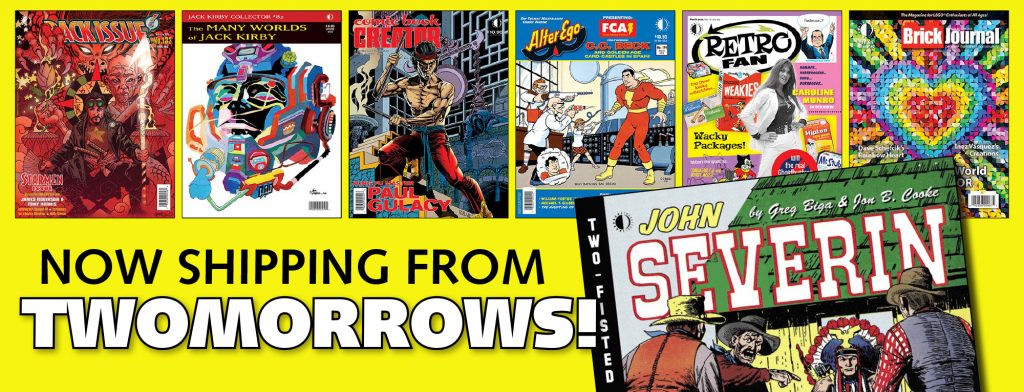 TwoMorrows Tune-In podcast and TNT blog * | A New Day For Comics & LEGO ...