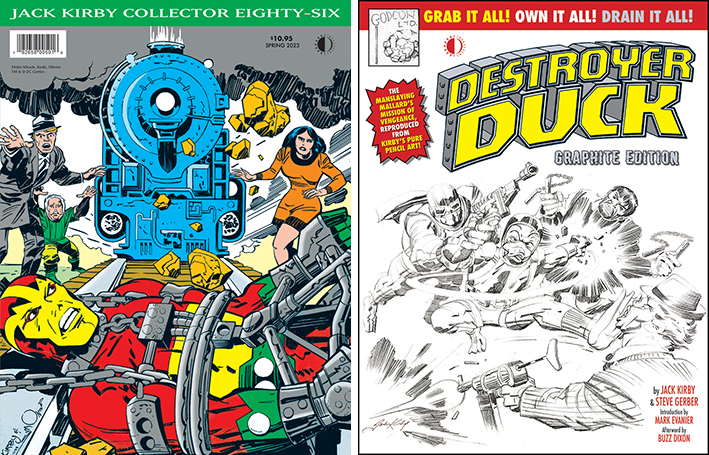 Jack Kirby Collector #86 and Destroyer Duck Graphite Edition are now ...