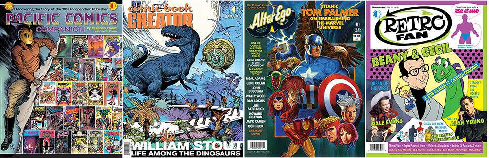 IN PREVIEWS NOW: Pacific Comics Companion, Alter Ego #184, CBC #32 ...