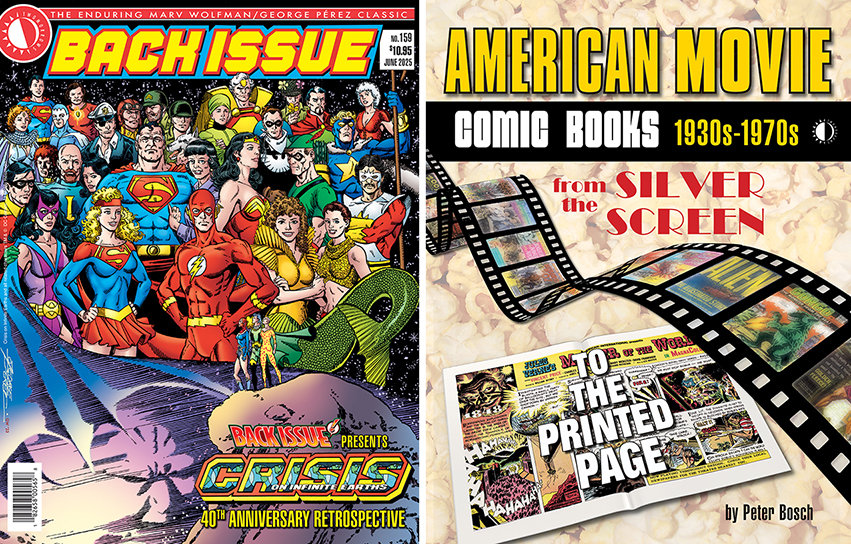 IN PREVIEWS NOW: Back Issue #159, American MOVIE Comic Books, last ...
