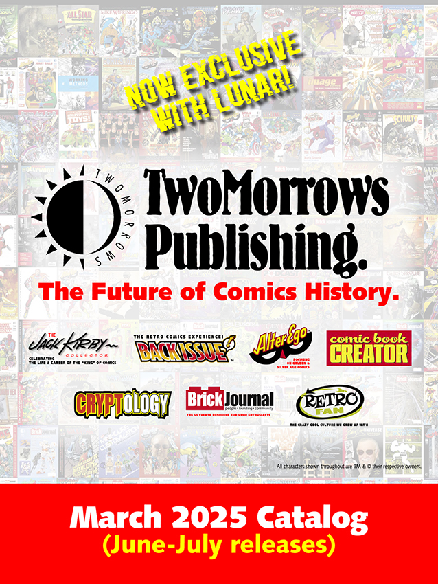 TwoMorrows Tune-In podcast and TNT blog * | A New Day For Comics & LEGO ...